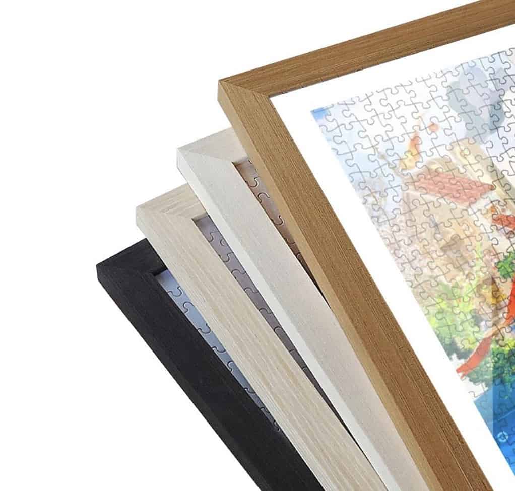 White A4 Frame for Jigsaw Puzzle - Memories Made and personalised
